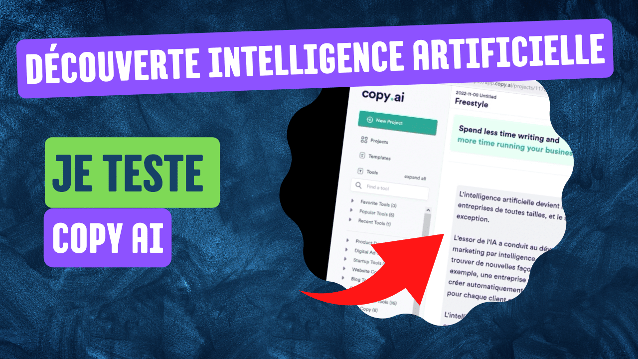 Découvrez Copy.ai des textes par intelligence artificielle | XY Magazine